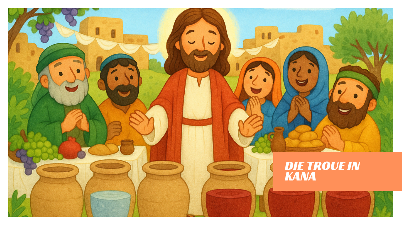 Die Troue in Kana - Afrikaanse Bybelstories - Storiebeer Stories